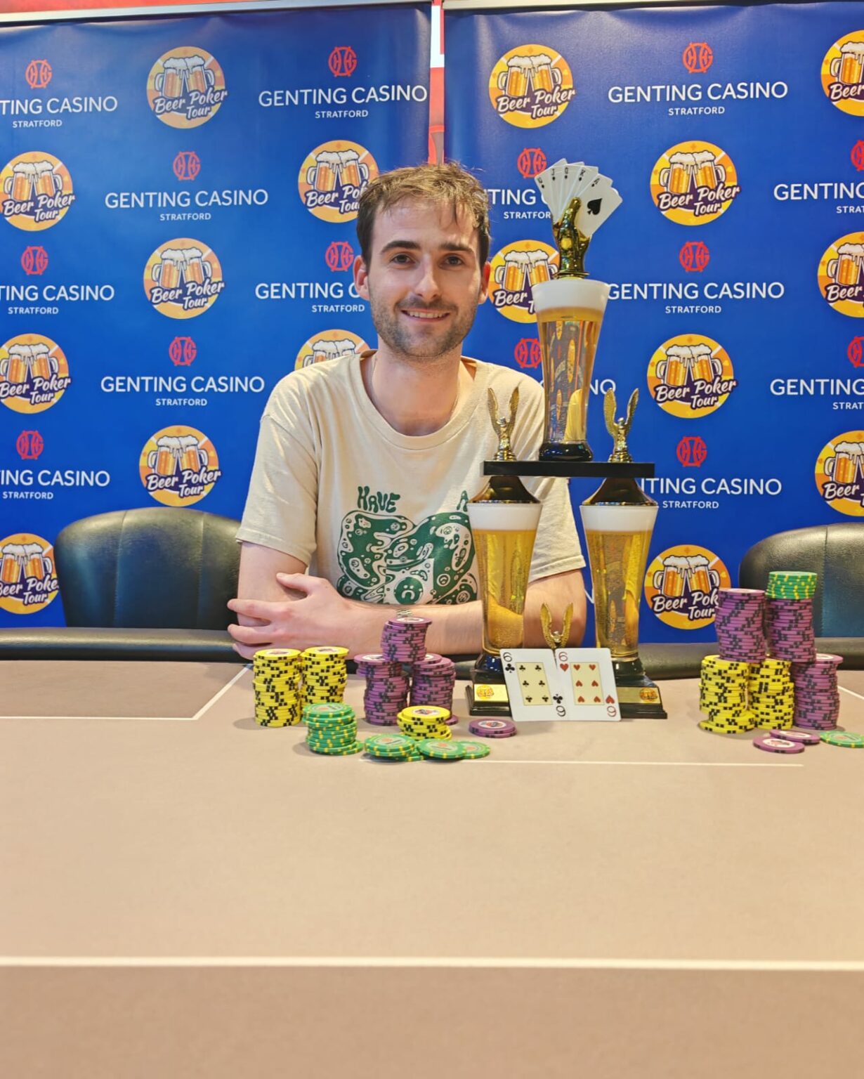 Hugh Fowler Wins the 2025 Beer Poker Tour September Edition for £6,500 ...