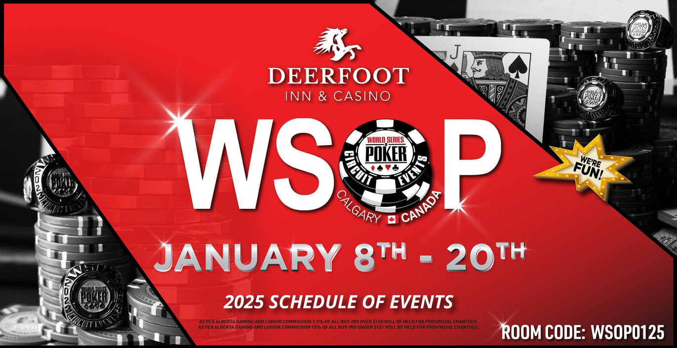 2025 WSOPC Calgary - Event #1: $400 Big 30 Stack NLH - PokerPro ...