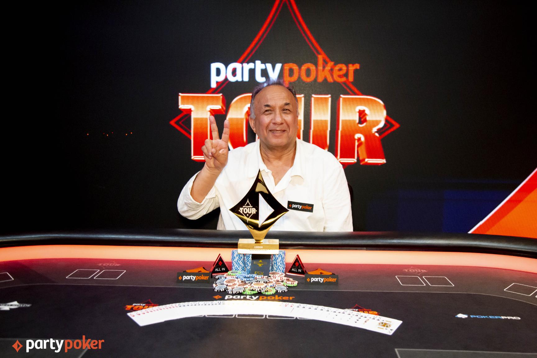 Dost Ghrabie Claims 2025 PartyPoker UK Tour London Mini Main Event ...