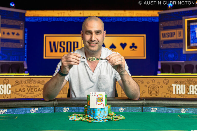 2025 WSOP: David Shmuel Wins First Bracelet in Omaha Hi-Lo ($205,333 ...