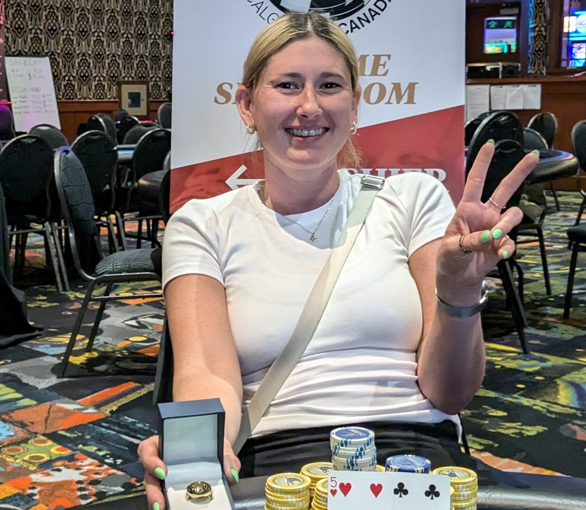 Throwback: Jenelle Exner Goes Back-to-Back Ladies Rings - PokerPro ...