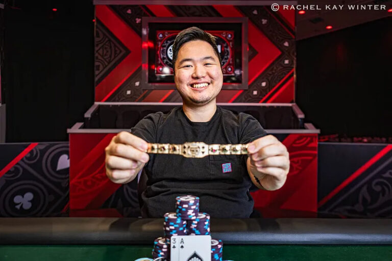 2024 WSOP: Peter Park Wins First Bracelet in $1,500 Super Turbo Bounty ...