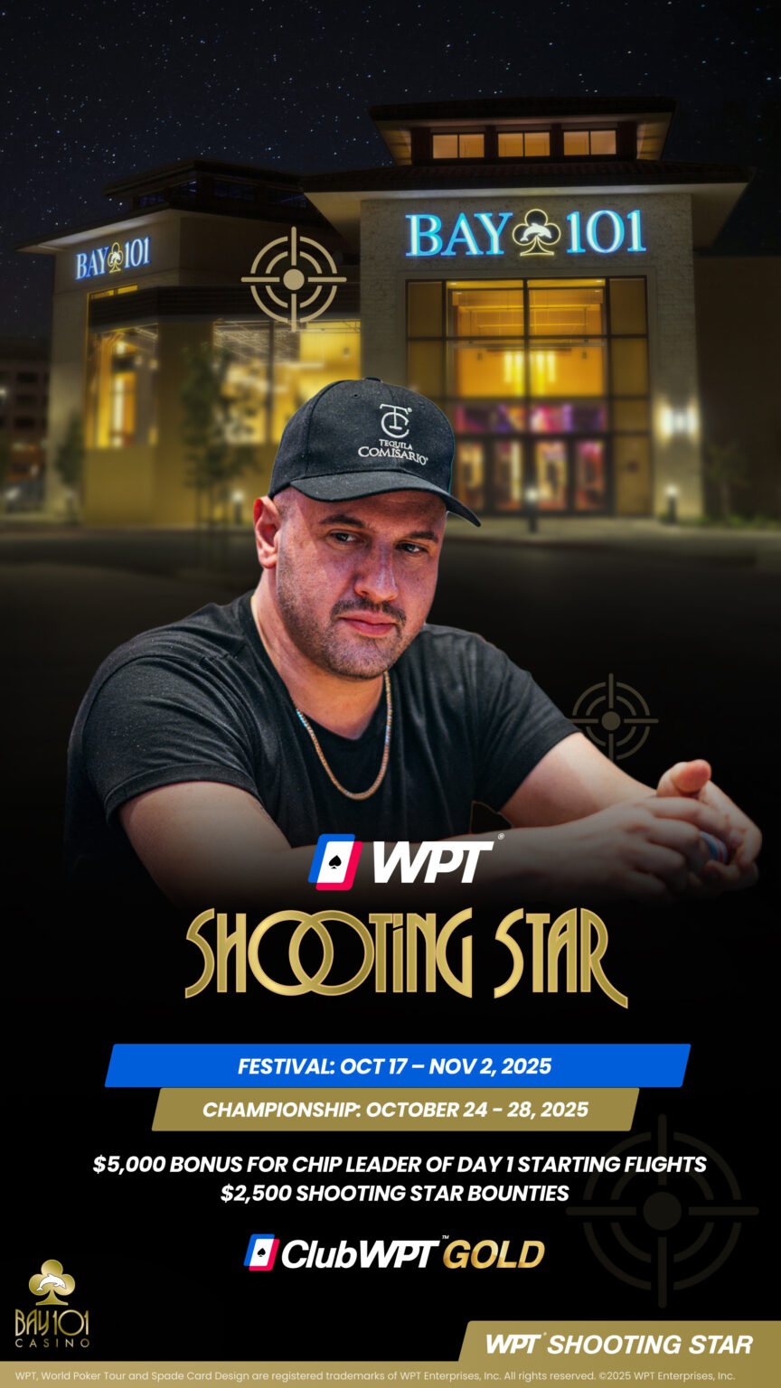 WPT Bay 101 Shooting Star Returns in 2025 with Classic Bounty Action ...