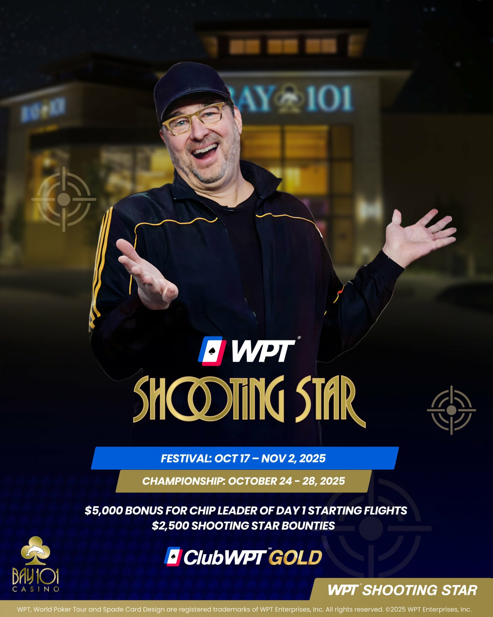 WPT Bay 101 Shooting Star Returns in 2025 with Classic Bounty Action ...