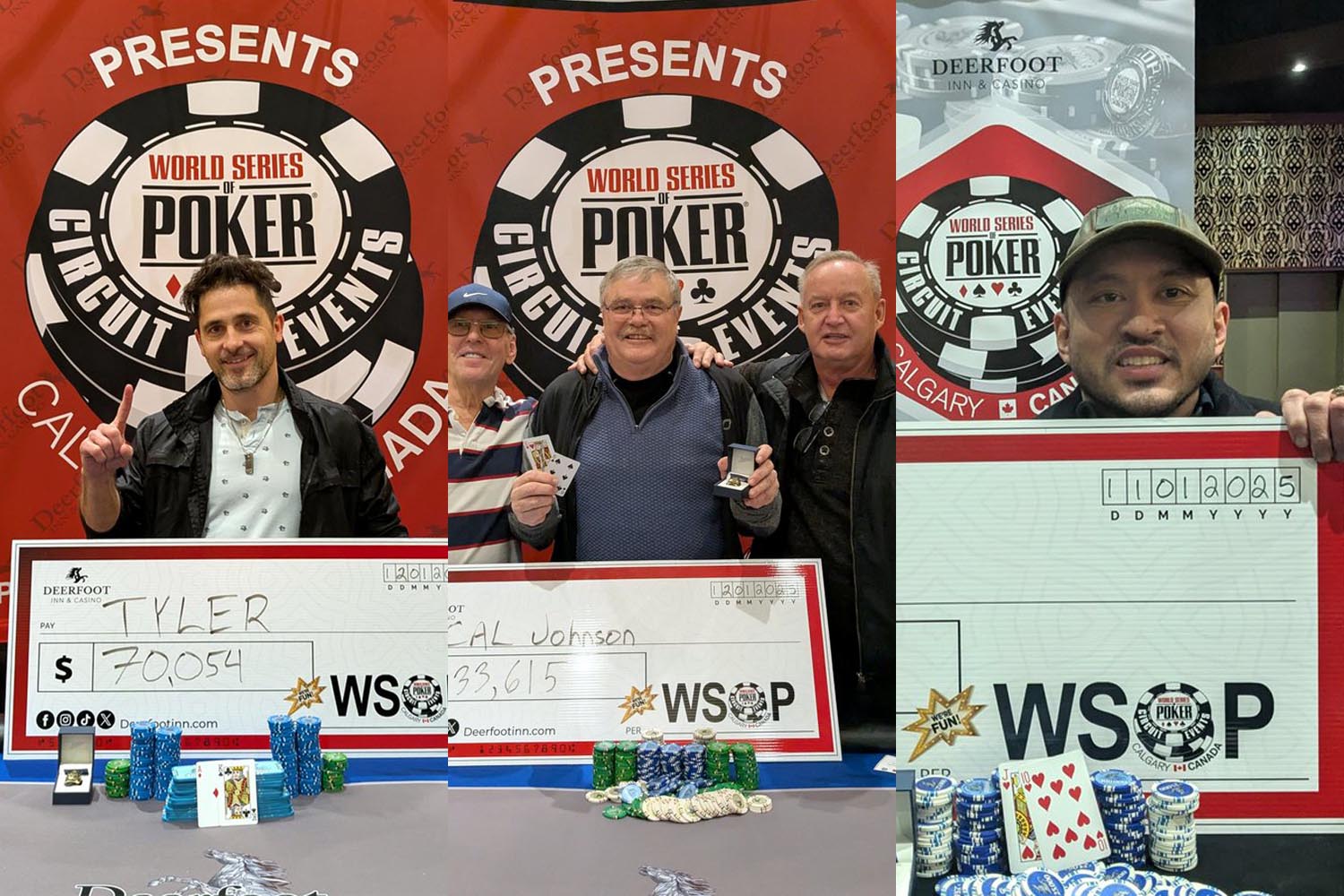 Three New Champions Crowned on an Action-Packed Sunday at WSOPC Calgary ...